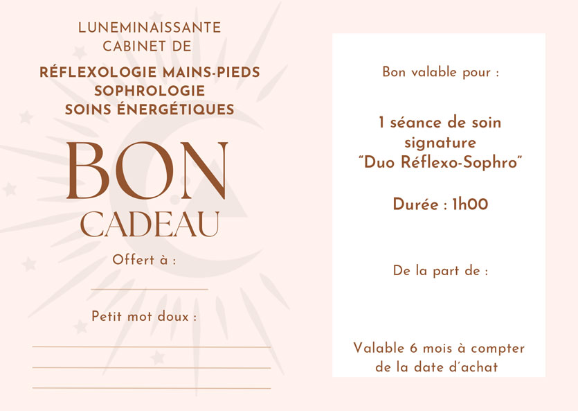 Carte cadeau - Soin signature Duo Reflexo-Sophro